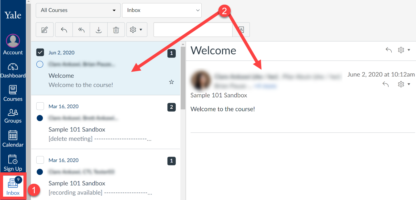 Canvas Inbox | Poorvu Center for Teaching and Learning